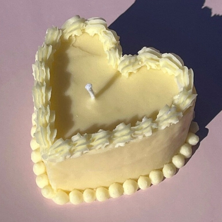 Vela Pastel Corazon – Crafty Store